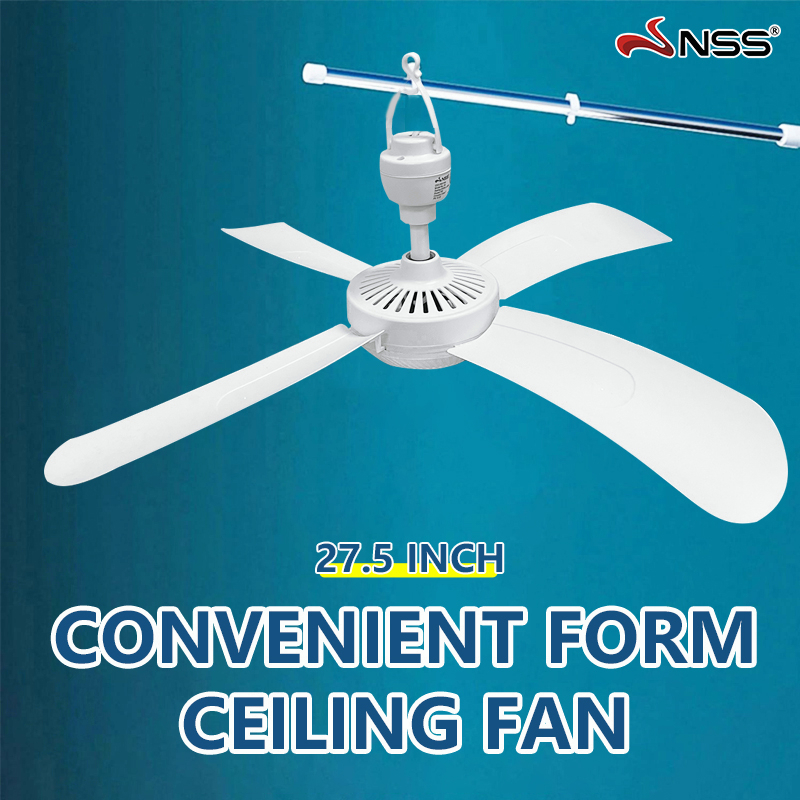 BUY 1 TAKE 1 NSS Ceiling Fan 6 Blade 700mm/580mm/470mm White Ceiling ...