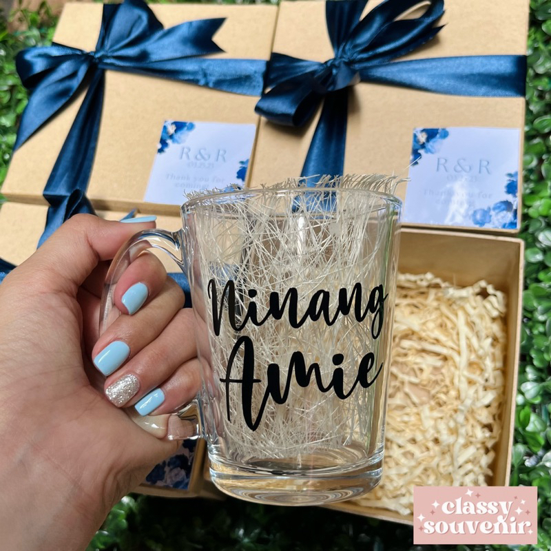 CLEAR MUG 280ML Customized/Personalized Mugs (COD & FREE LAYOUT) for ...