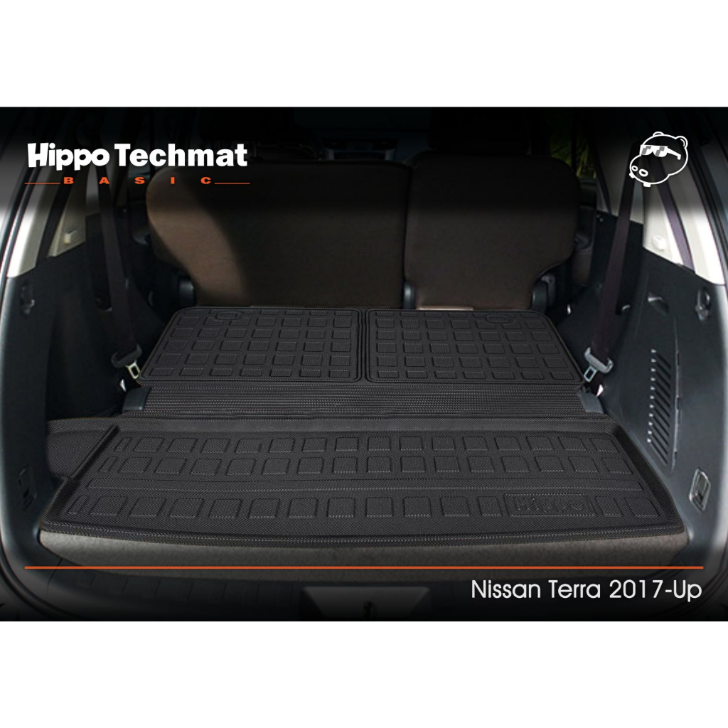 NISSAN TERRA 2018-2026 (VL,VE,EL) Hippo Techmat Full Cargo Trunk Tray ...