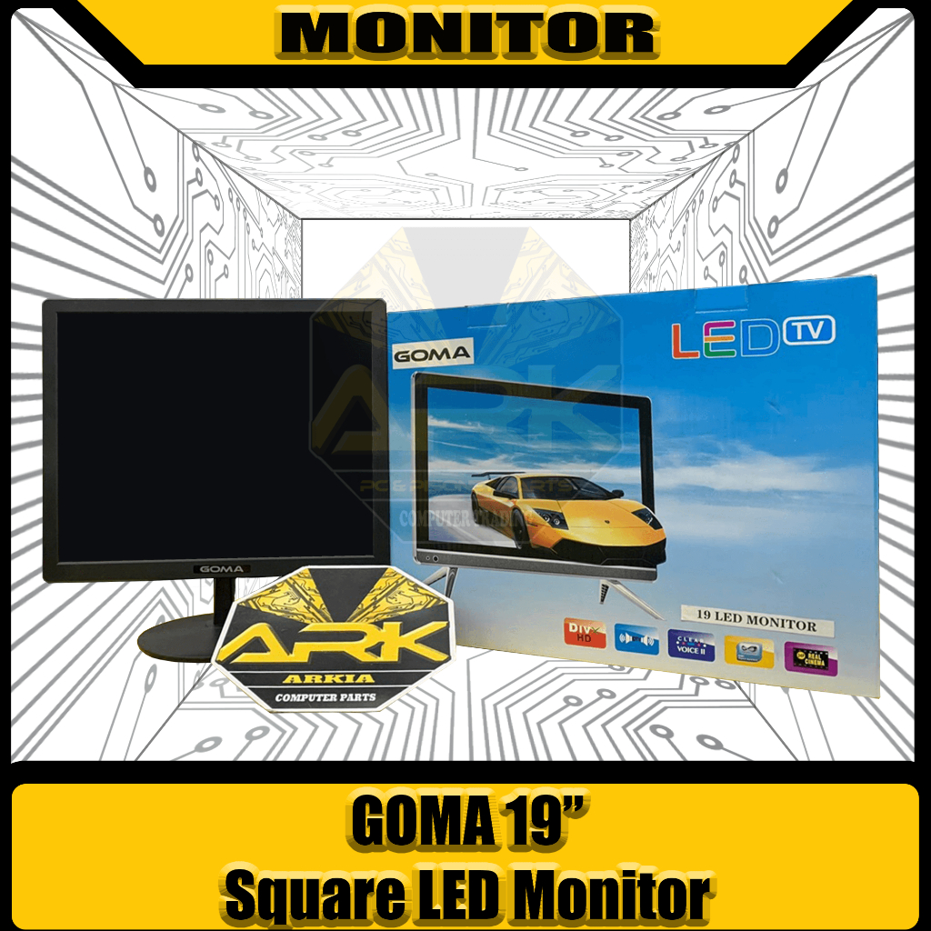 Goma 19inches Square LED Monitor | Shopee Philippines