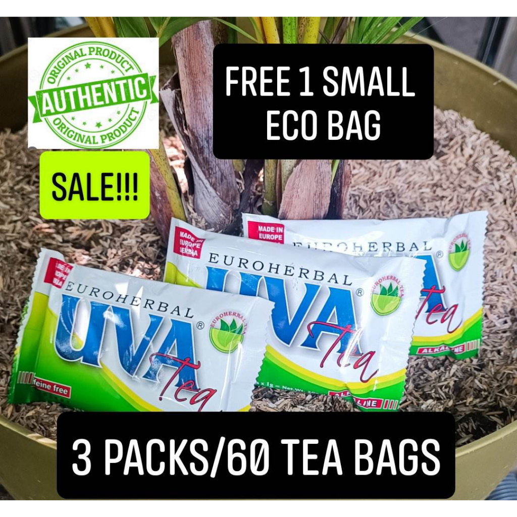 3 packs UVA TEA MEDICINAL 100% Authentic! | Shopee Philippines