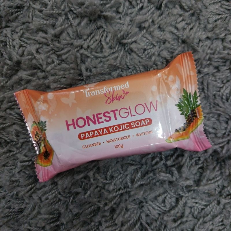 HonestGlow Kojic Papaya Soap 100g | Shopee Philippines