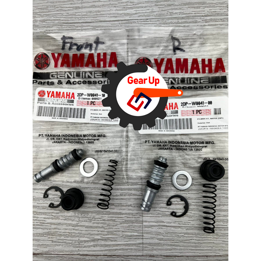 2DP Yamaha Brake Master Cylinder Repair Kit for Yamaha Nmax v1 v2 ...