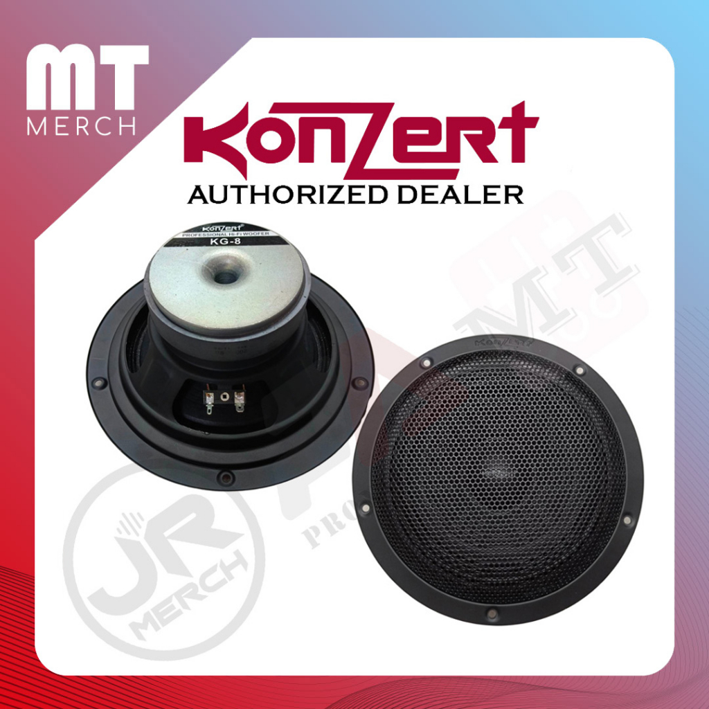 [MTY] Konzert Pair/2pcs (KG-8PR) 8" 200 watts 8 ohms Hi-Fi Woofer ...