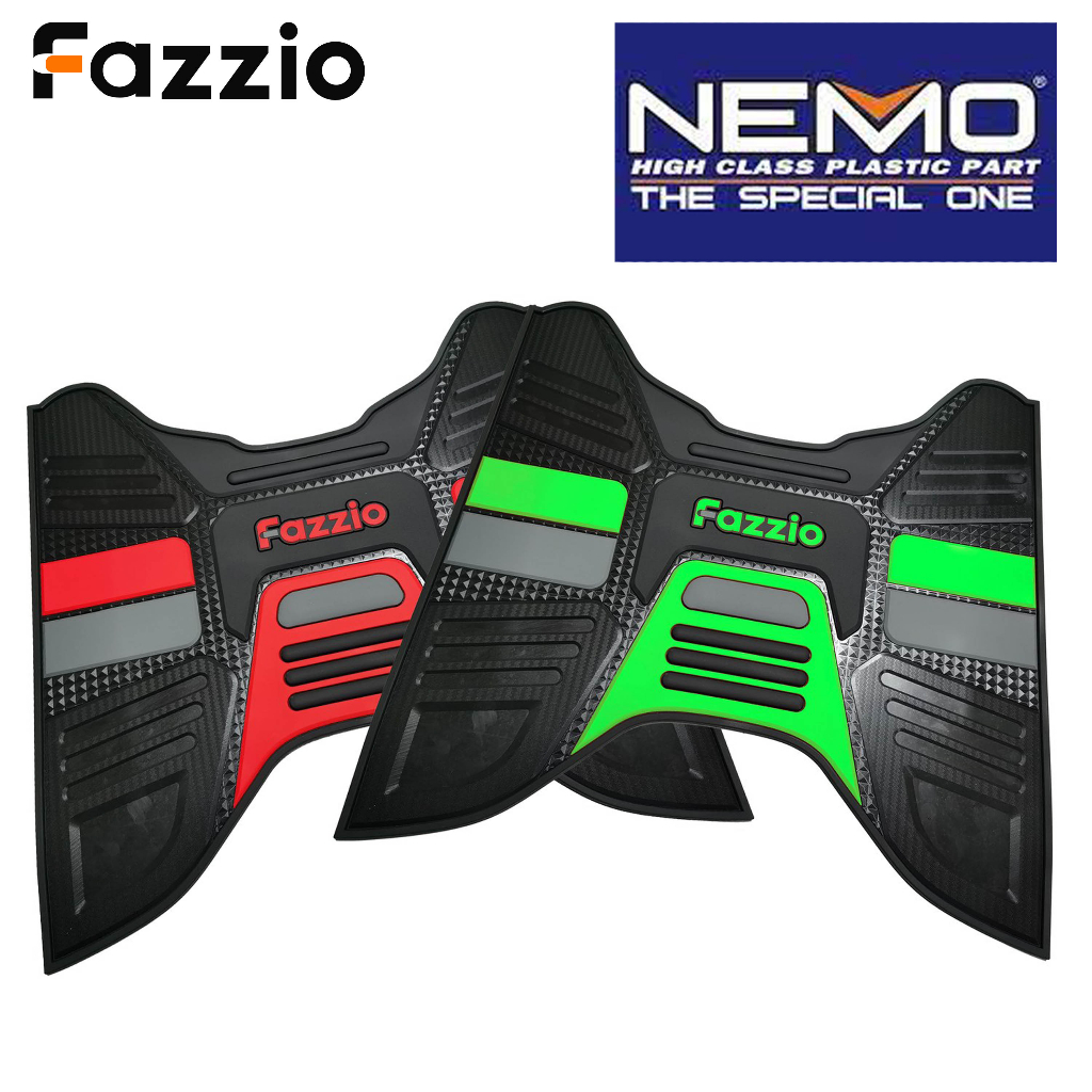 NEMO RUBBERIZE FOOT MATTING - YAMAHA FAZZIO | Shopee Philippines