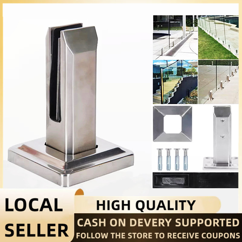 Yoqu Glass Holder Clamp Heavy Duty 100% 304 Stainless Steel Glass Clamp ...