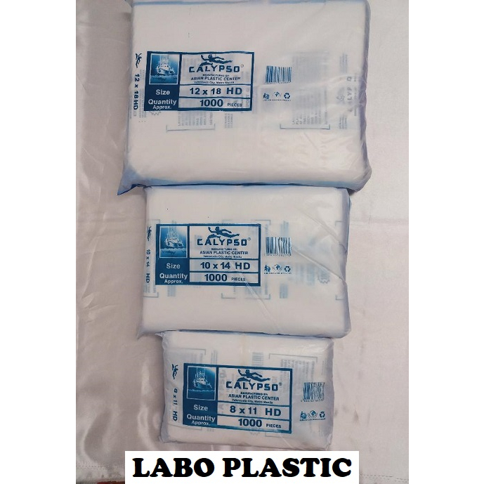 Labo Plastic (Calypso), (100pcs/pack) | Shopee Philippines