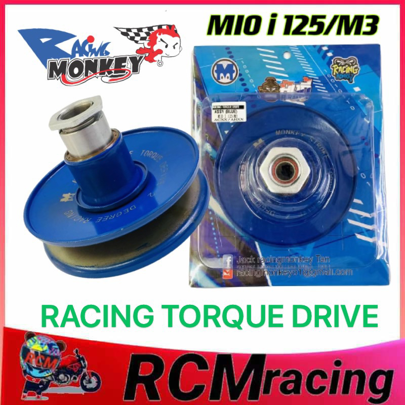 Racing Torque Drive Racing Monkey For Mio i 125/M3 ASSY (BLUE) | Shopee ...