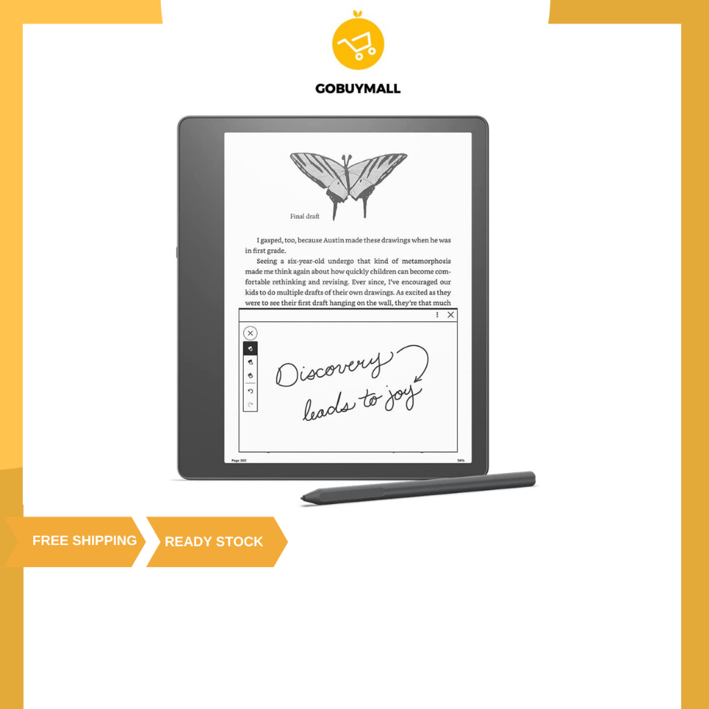 Amazon Kindle Scribe E-Reader (10.2” Screen, 300ppi) Paperwhite Display ...