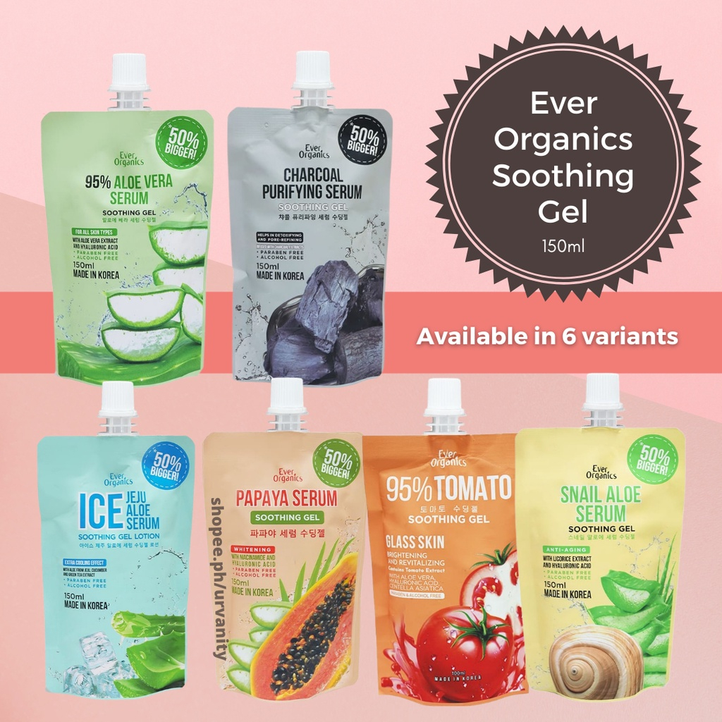 Ever Organics Soothing Gel 150mL | Shopee Philippines