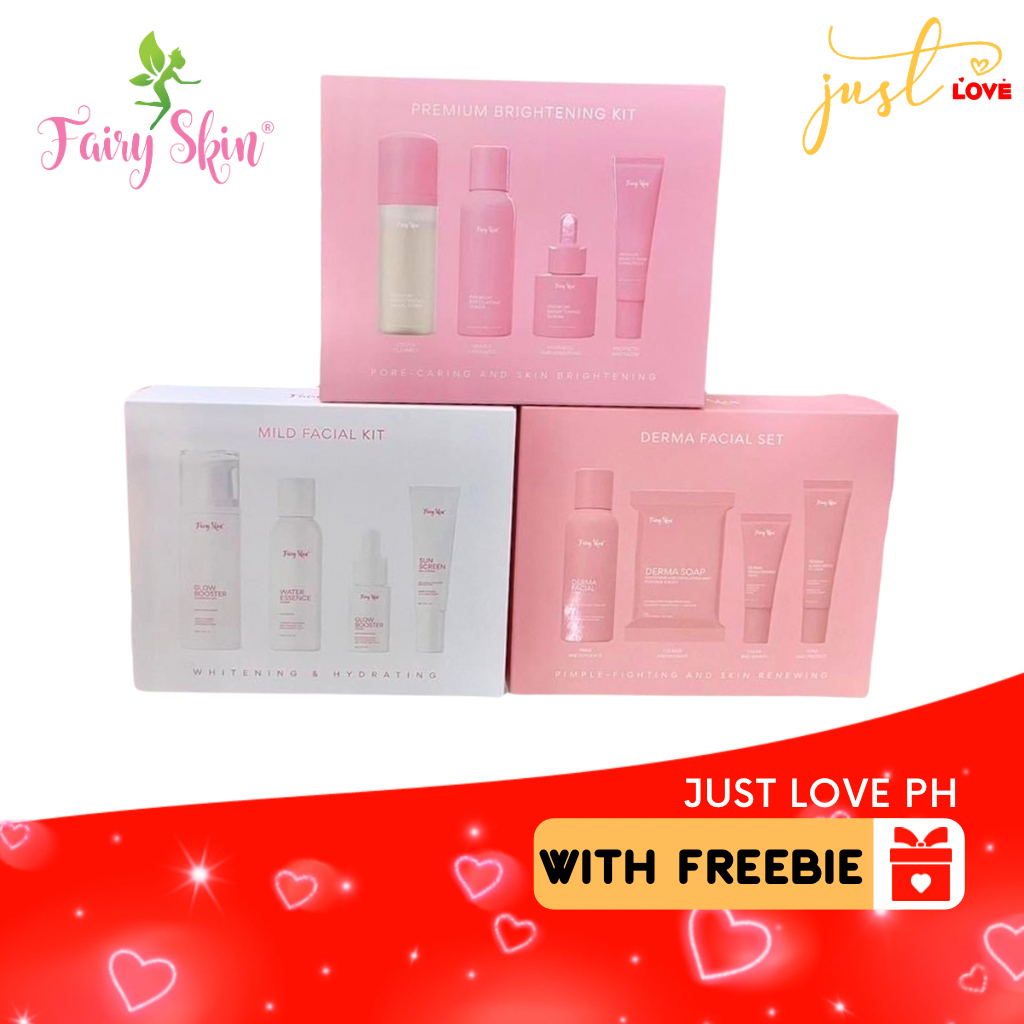 Fairy Skin Premium Brightening Kit | Derma Facial Set | Mild Facial Kit ...