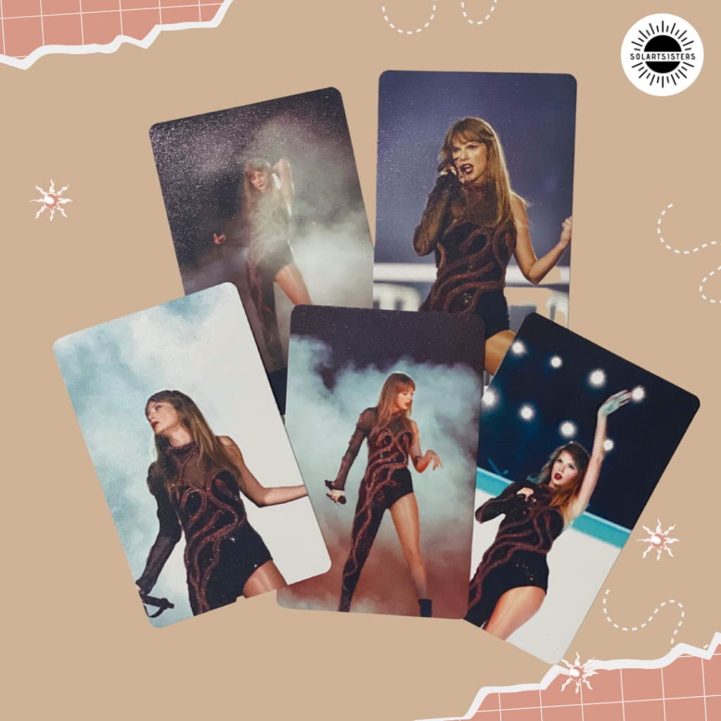 Taylor Swift ERAS Tour Set 5 pcs Swiftie Photocards Photo card ...