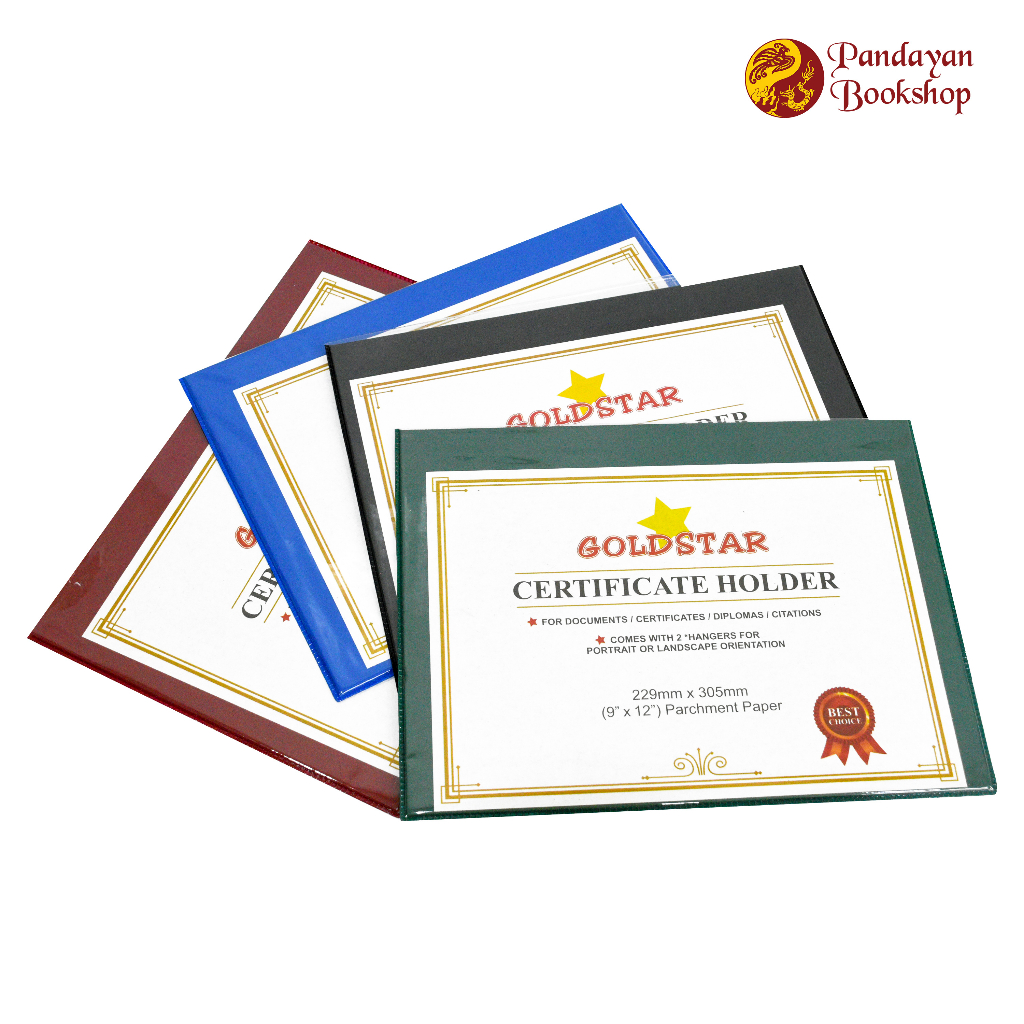 Pandayan Certificate Holder 9"x12" | Shopee Philippines