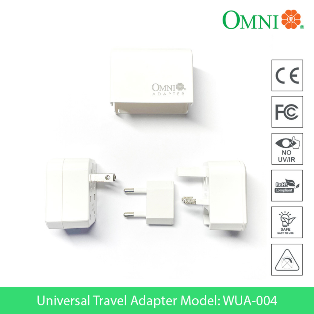 OMNI Universal Travel Adapter WUA-004 | Shopee Philippines
