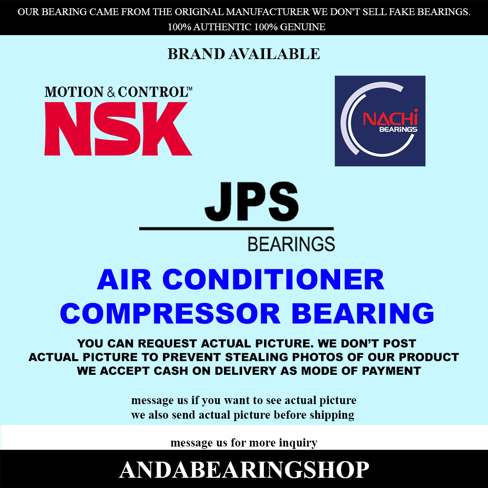 30BD5222 ( ACB30520022 ) NACHI / NSK / JPS /Air conditioner compressor ...