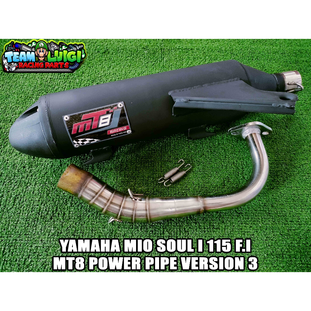 MT8 POWER PIPE FOR YAMAHA MIO SOUL I 115 VERSION 3 | Shopee Philippines