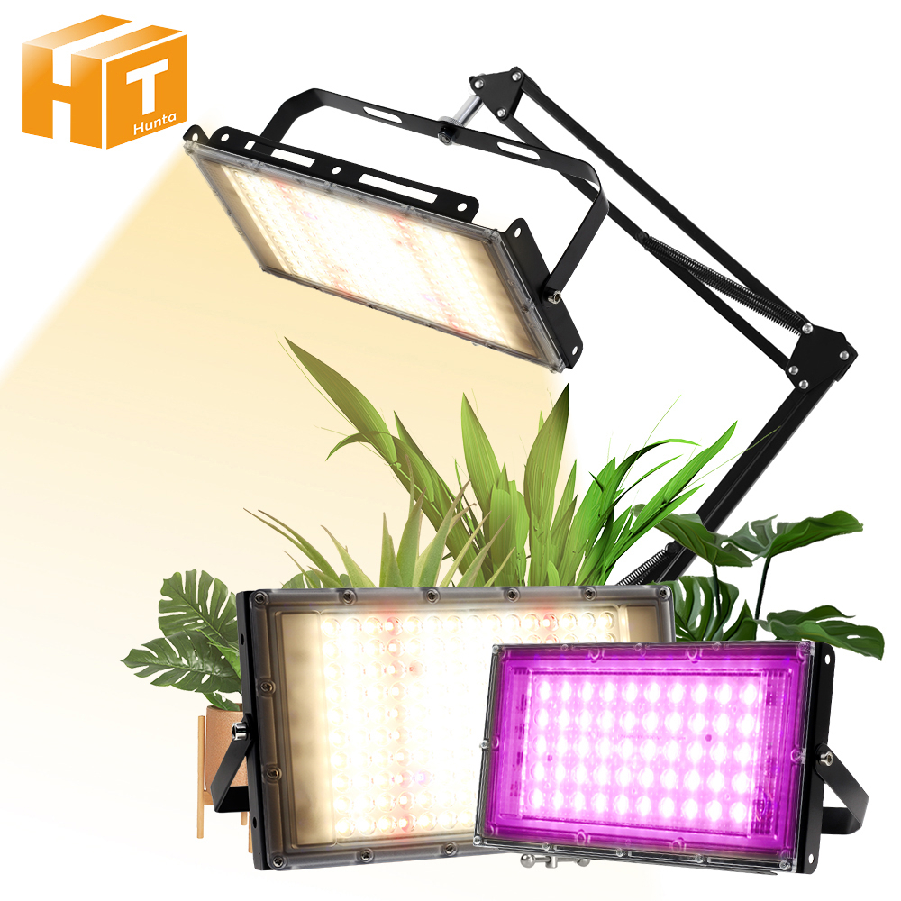 AC220V LED Grow Light with Clip/Stand 100W 150W Full Spectrum Plant ...