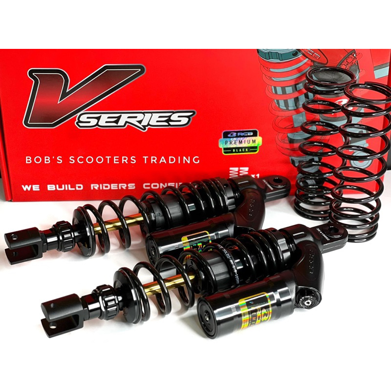 RCB Dual Absorber VD Series Premium Black Edition for Aerox 305mm, NMAX ...