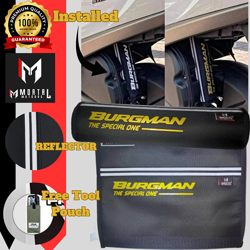 LB SUZUKI BURGMAN Shock Cover The Special One Shock Cover with 3-Layer ...