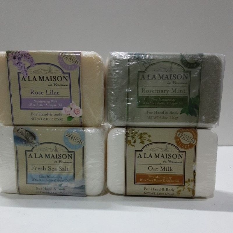 Ultra Moisturizing Bar Soap ( Ala Maison ) With Shea Butter and Argan ...