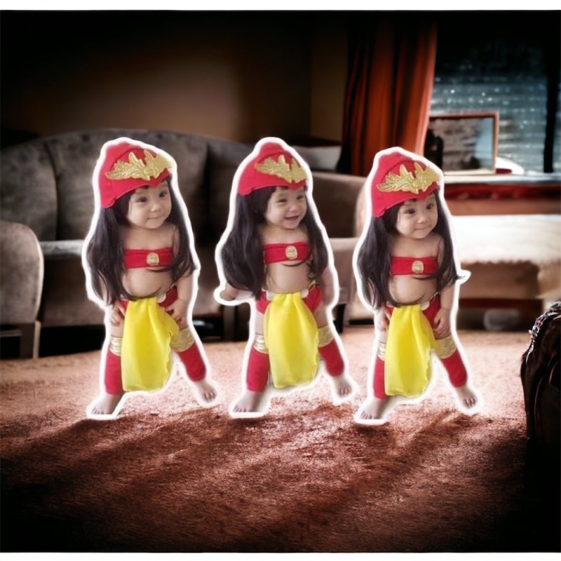 Darna costume for kids 6month to 8yrs sizes | Shopee Philippines