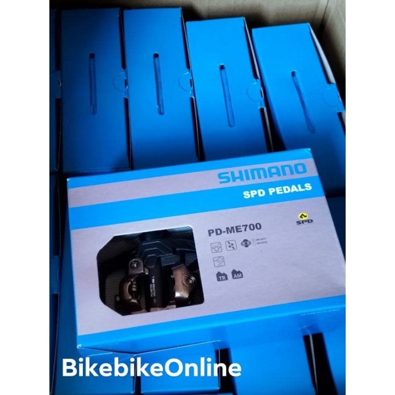 SHIMANO ME700 CLEATS PEDAL | Shopee Philippines