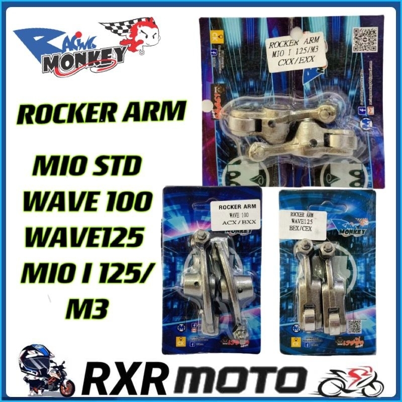 Rocker Arm Racing Monkey For Mio i 125/M3 Wave 100 Wave 125 Mio STD ...
