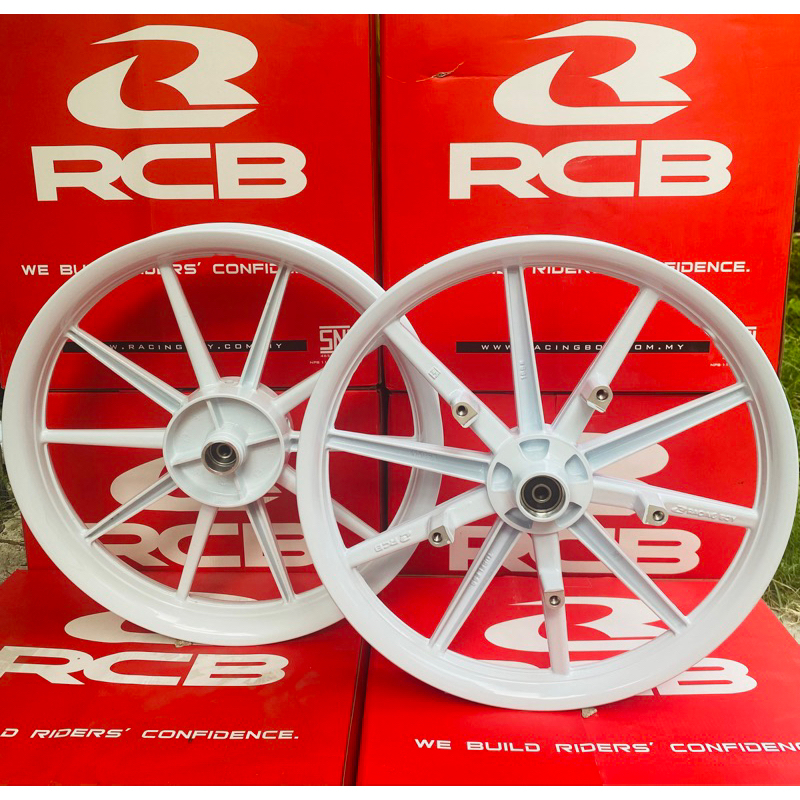 RCB 10spoke Mags For Raider150 Carb & Fi. Size 1.6 Front x 2.15 Rear 17 ...
