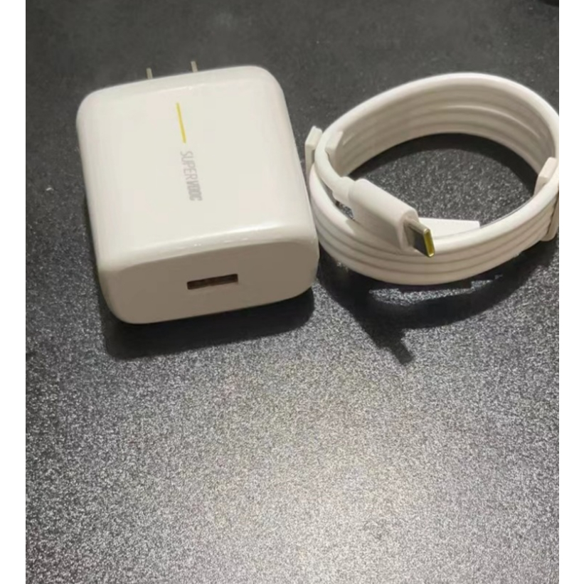 REALME Charger 65W 80W Super VOOC For Superdart REALME C25 21Y C35 X50 ...