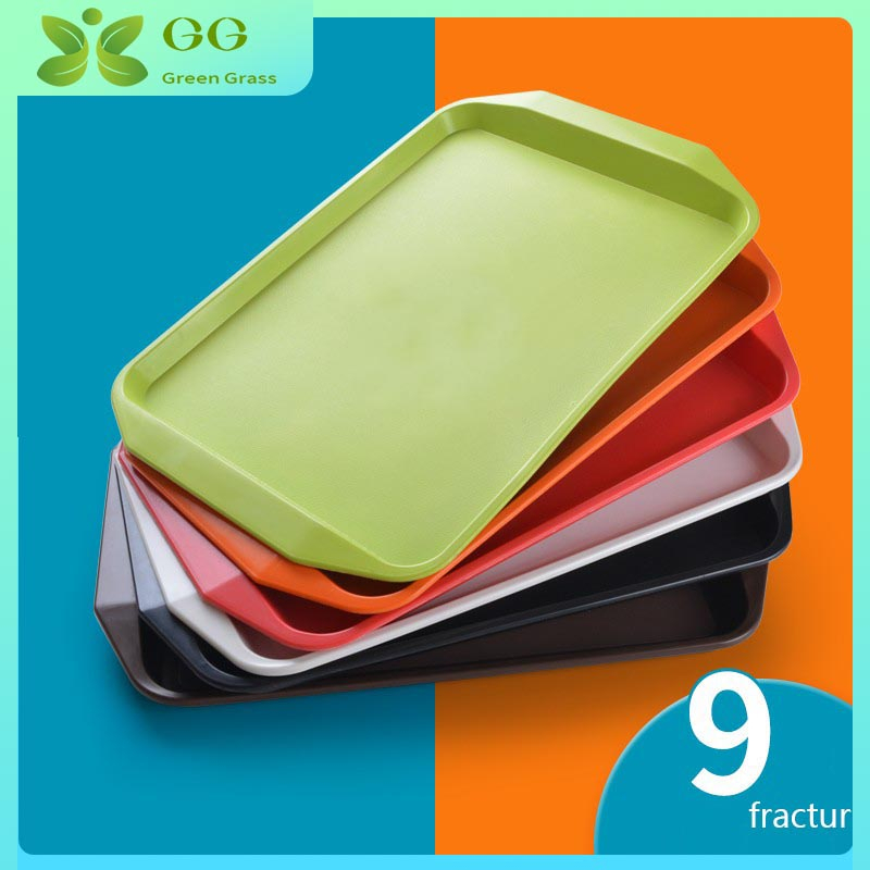 【COD】Catering Service Tray Plastic Plate Home Restaurant Tray Drop ...