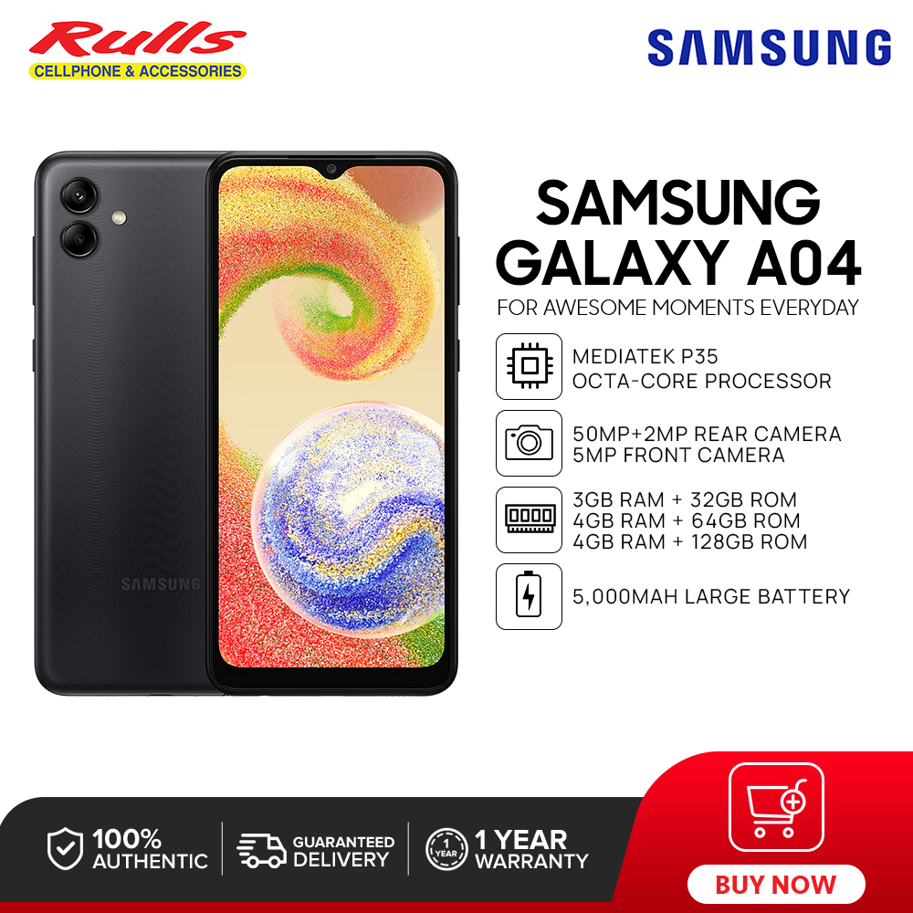 Samsung Galaxy A04 Smartphone 3gb 32gb 4gb 64gb 4gb 128gb