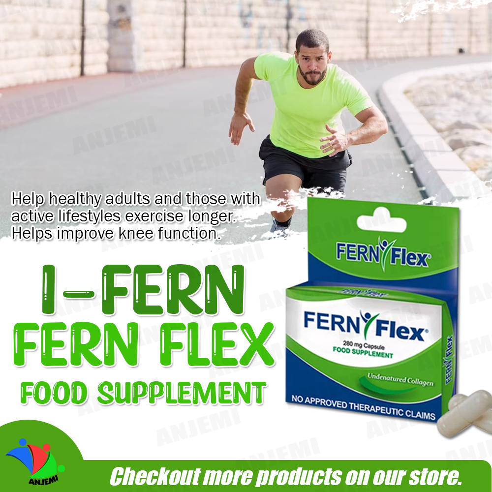 FERN FLEX Food Supplement ( 30's/10's ) Undernatured Collagen / Type II ...