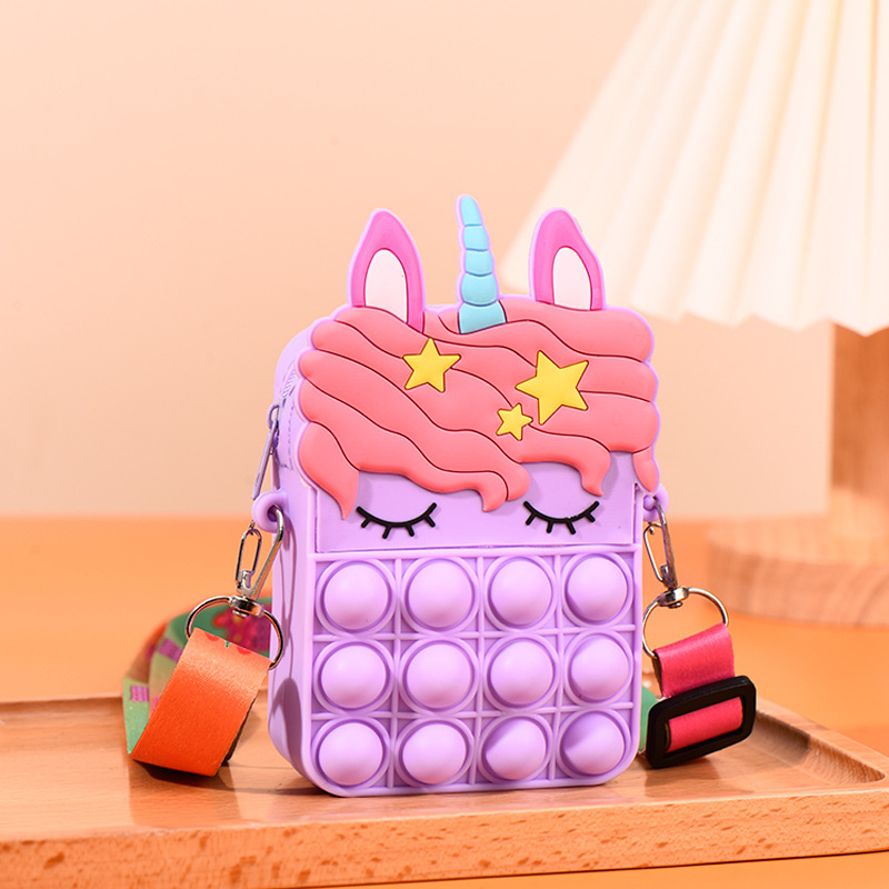 Mumu 2052 Cozyland Multifunctional Pop It Bag For Kid Girl Fidget Toy ...