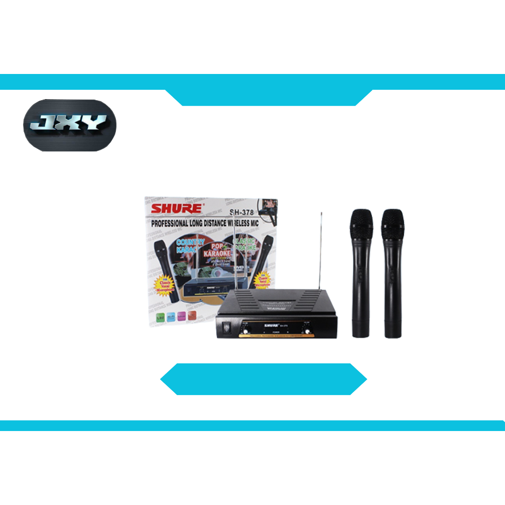Shure SM-378 Professional Wireless Microphone System | Shopee Philippines