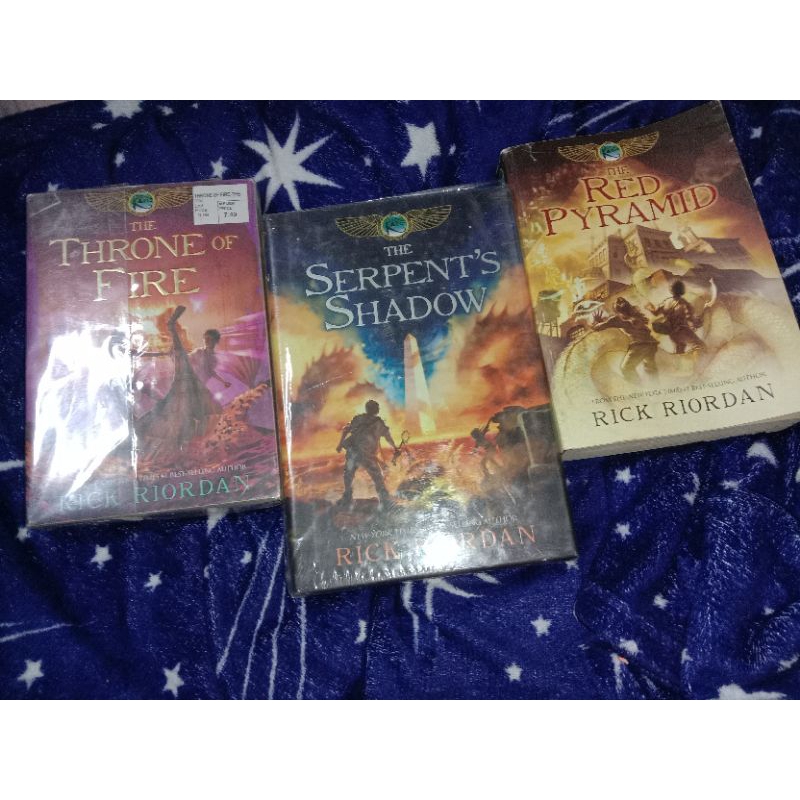 Rick Riordan Preloved Kane Chronicles Books Shopee Philippines