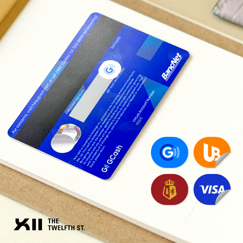 The Twelfth St. Cover/Protection for CVV with Bank Logo | Vinyl Sticker ...