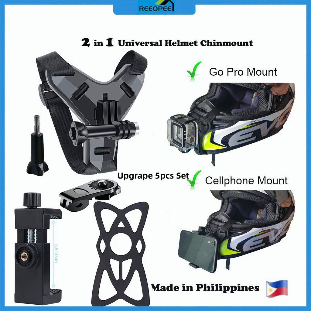 Helmet Accessories Motorcycle Helmet Holder Riding Chin Strap Mount ...