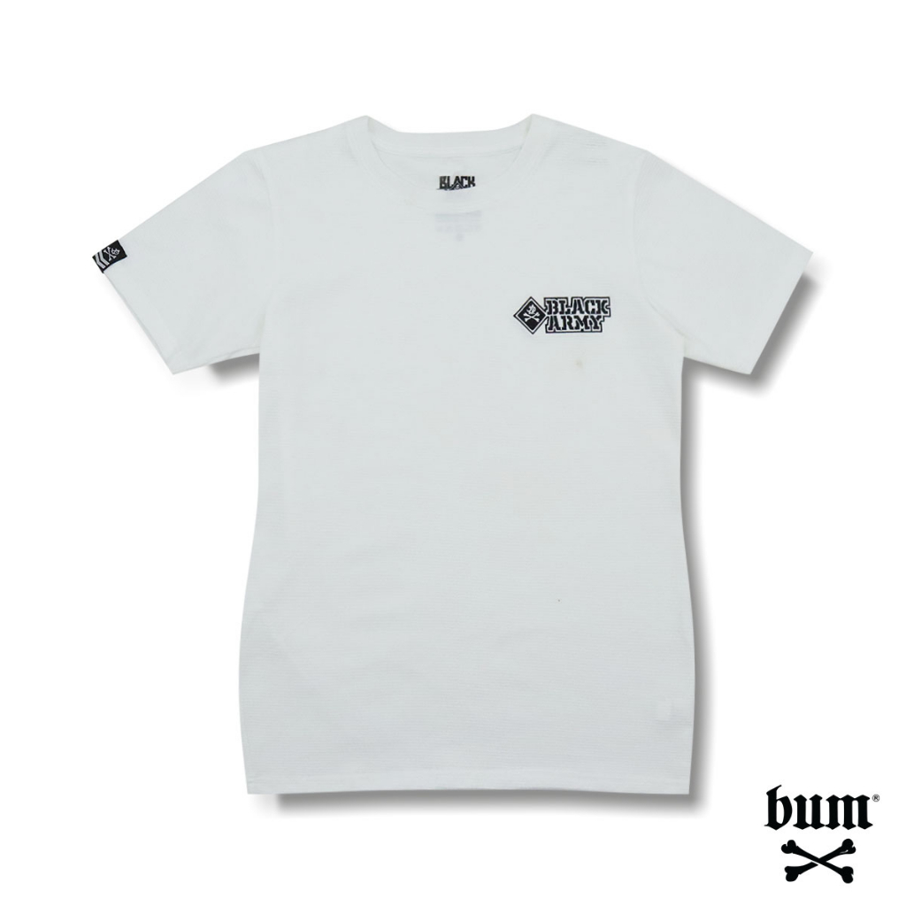 BUM Black Army Spandex Cotton Slim fit Muscle fit Plain t shirts with ...