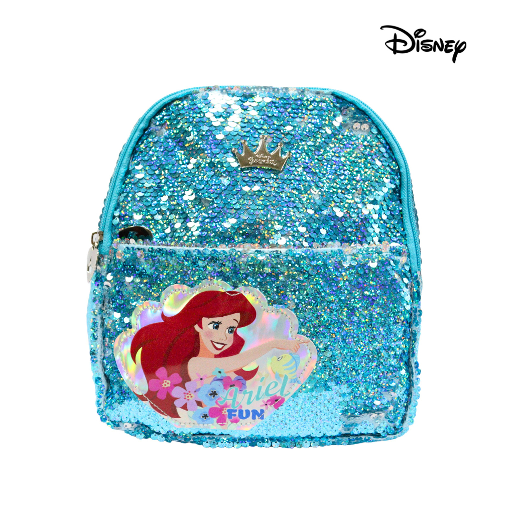 Disney Princess Ariel of The Little Mermaid Cute 3-Way Sequin Bag ...