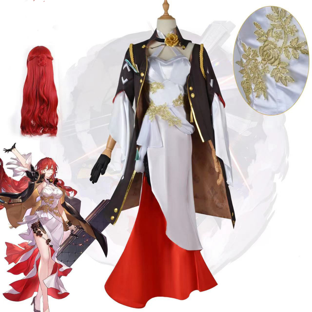 Honkai: Star Rail Himeko cosplay costume Himeko cosplay Set and Himeko ...