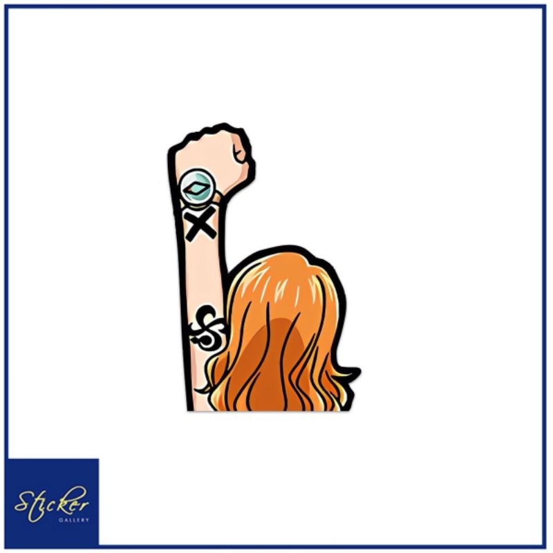NAMI ANIME PEEKER WATERPROOF STICKER | Shopee Philippines