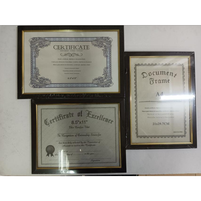 Certificate Frame Document Frame Shopee Philippines