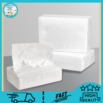 3-Ply 480 Sheets Disposable Inter-Folded Facial Tissue cleaning tissue ...