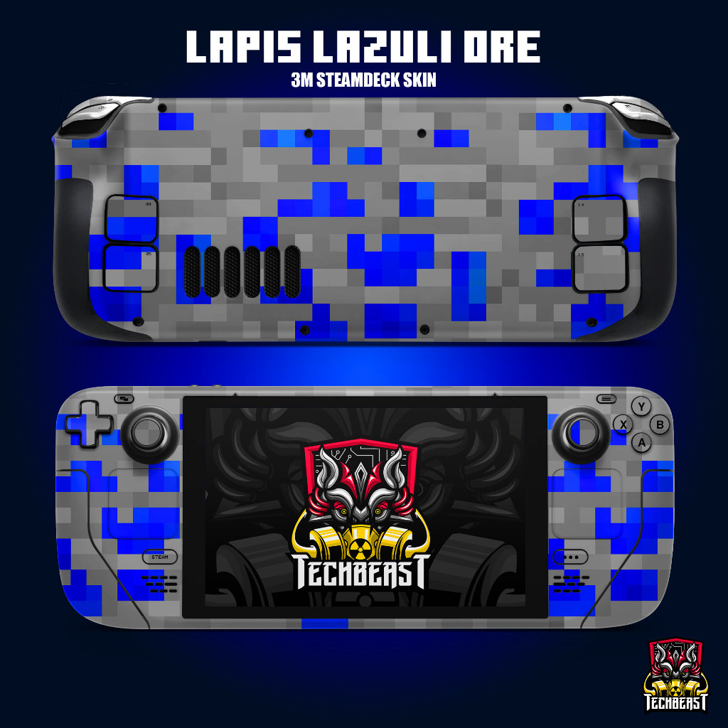 3M Steam Deck Minecraft Skin Custom Wrap Vinyl SD Techbeast | Shopee ...