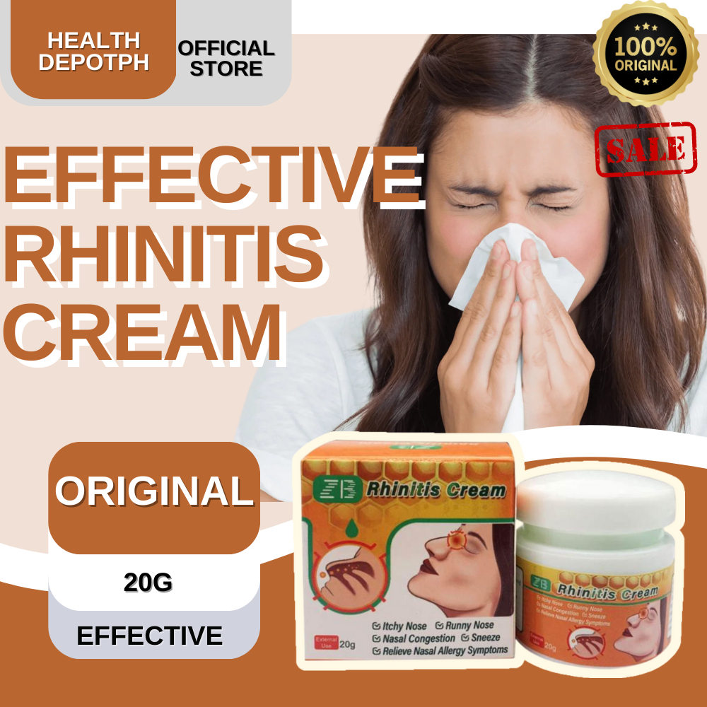 Authentic ZB Rhinitis Relieves Nose Pain Swelling Itchy Anti Nasal ...