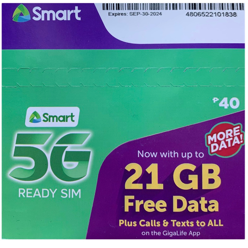 SMART 5G Special Number Vanity Sim Card CHOOSE YOUR NUMBER | Shopee ...
