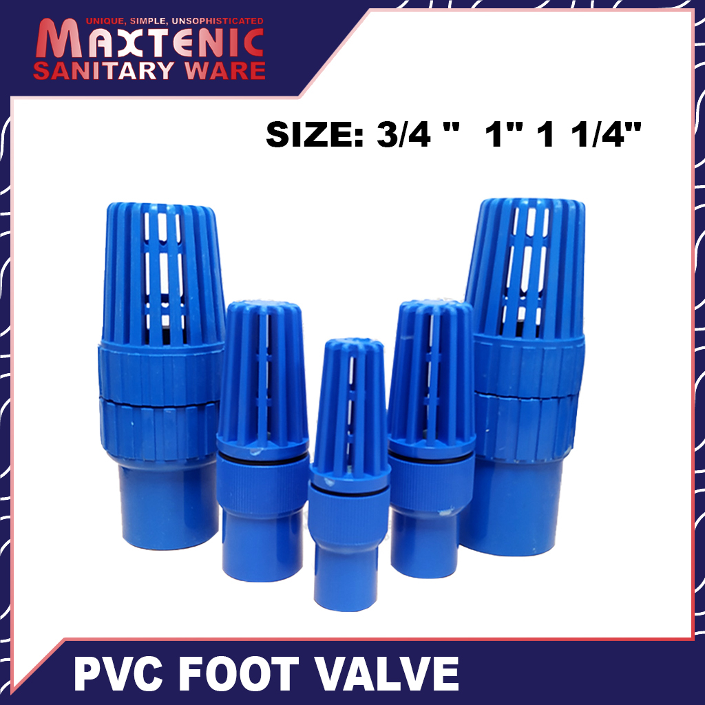 PVC FOOT VALVE 3/4 " 1" 1 1/4" | Shopee Philippines