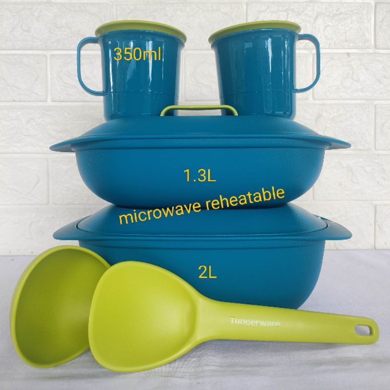 Tupperware Modern Gourmet Server + preludio mug | Shopee Philippines