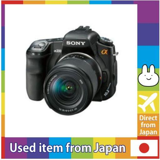 [Used in Japan] Sony Sony Digital SLR camera lens kit α200 lens kit ...