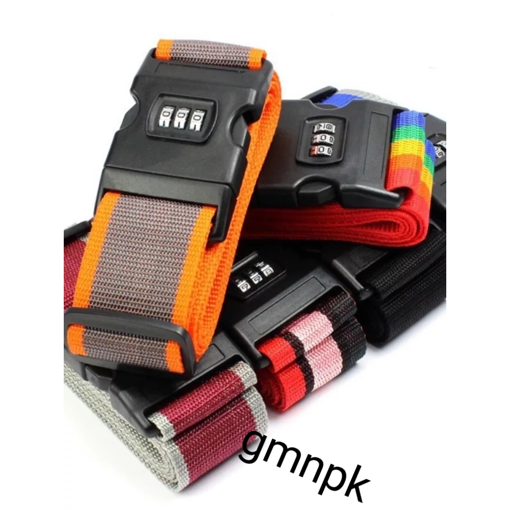 GM Rainbow Luggage Strap Cross Belt Adjustable Travel Buckle Baggage ...